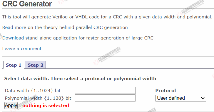CRC算法原理与实现07——Verilog单步计算任意CRC – 徐晓康的博客