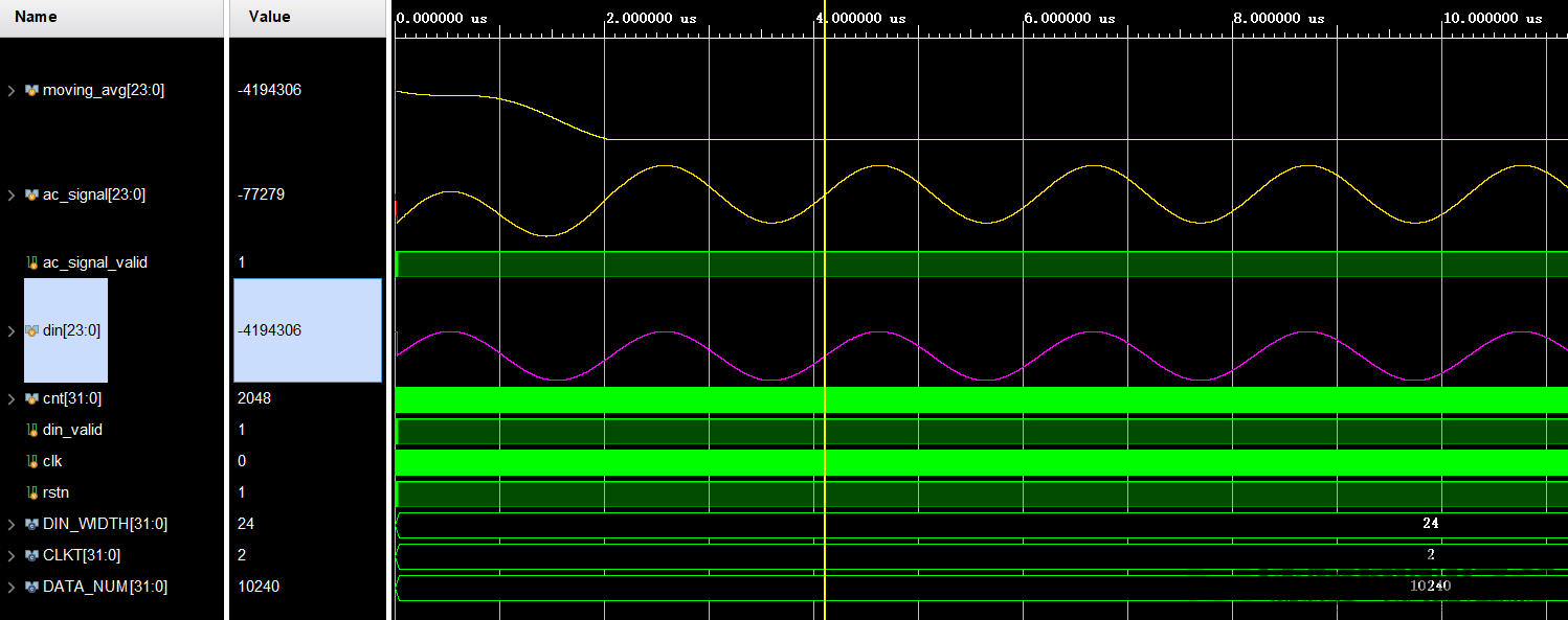 Verilog功能模块——取滑动平均值 – 徐晓康的博客